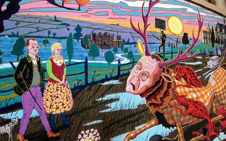 Grayson Perry artwork at Salisbury Cathedral | insidewiltshire